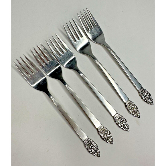 Oneida | Dining | Oneida Community Vinland Stainless Flatware 5 Salad ...